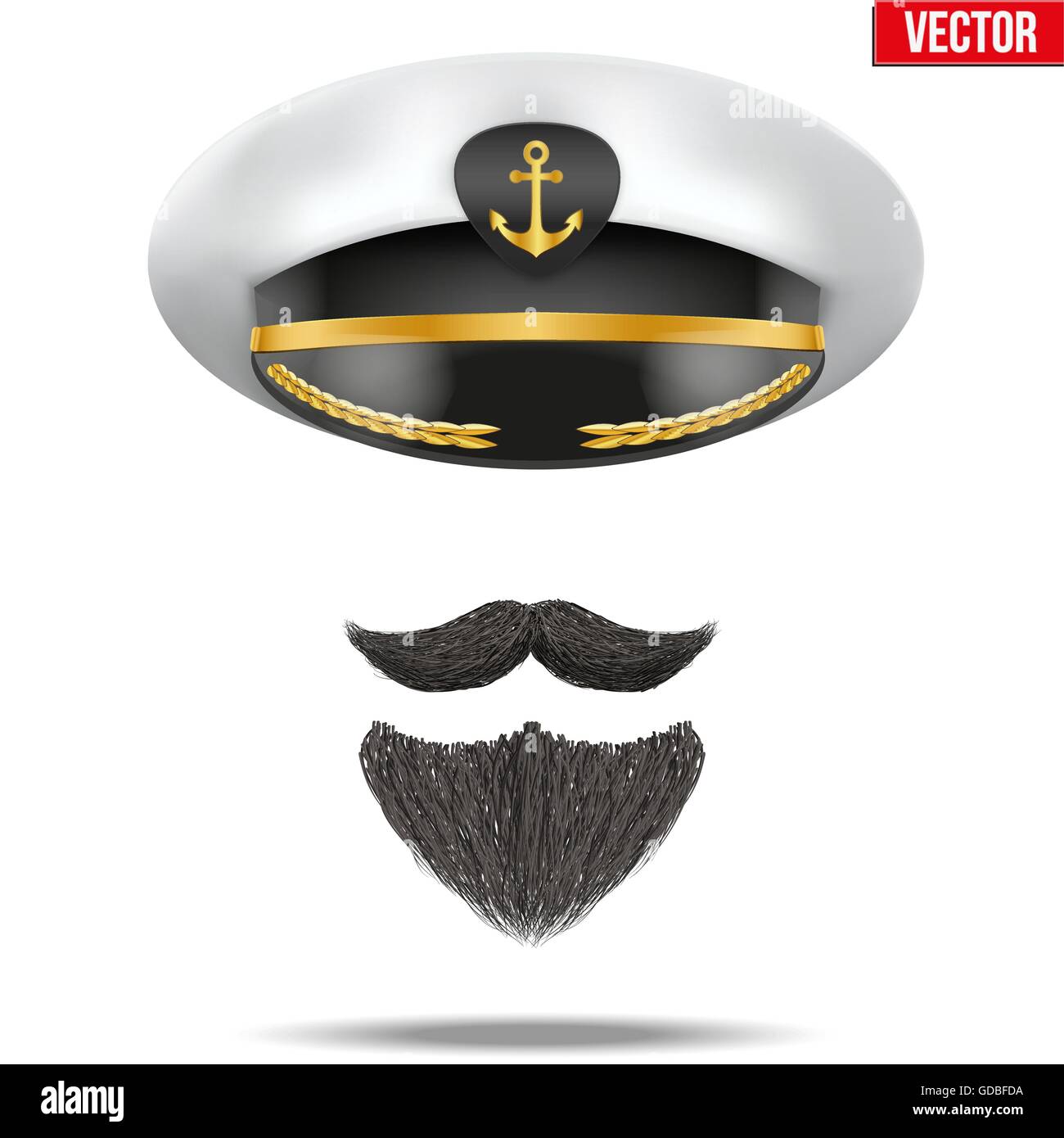 Symbol of the sea captain Stock Vector Image & Art - Alamy