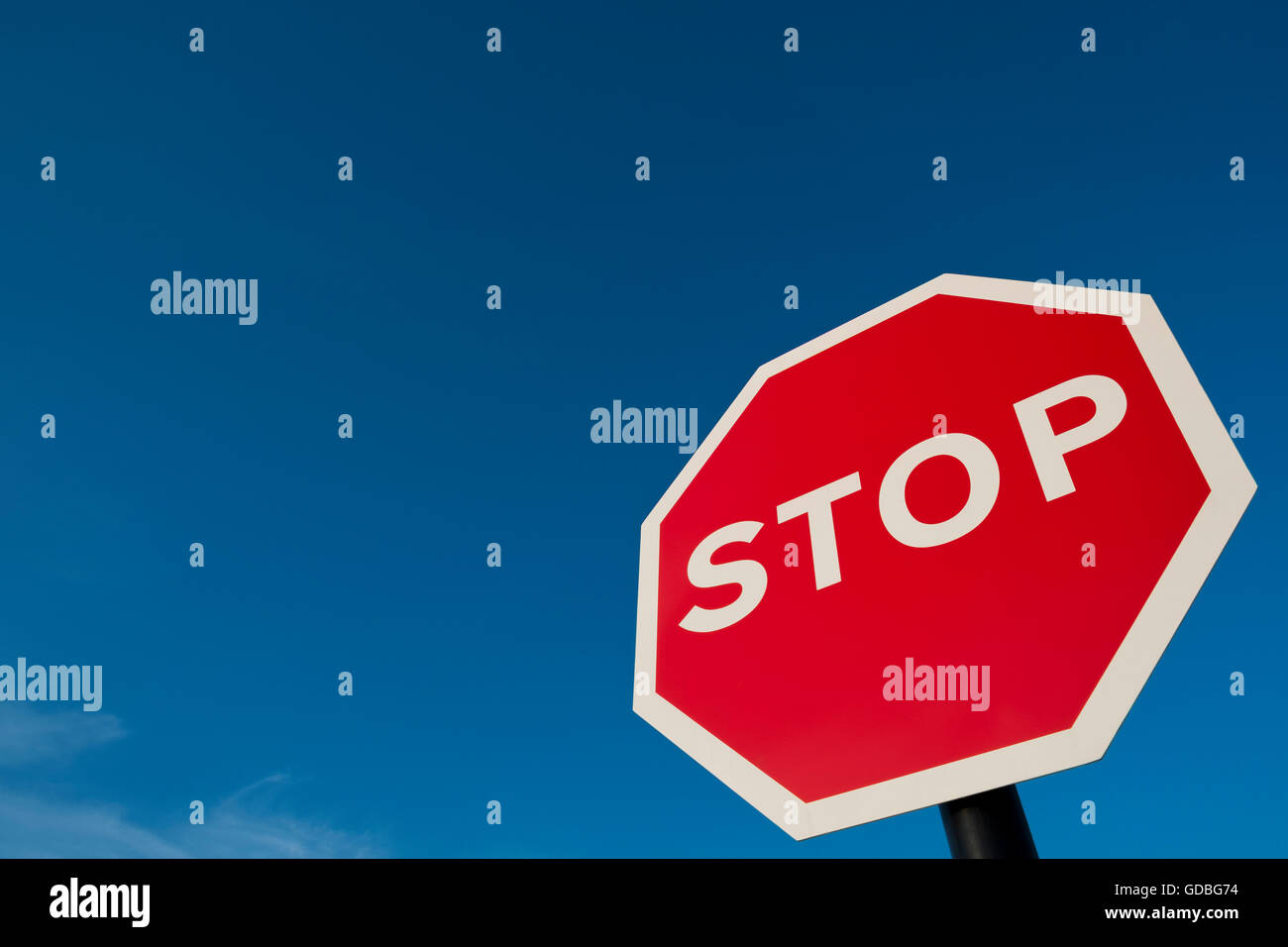 Traffic police stop sign hi-res stock photography and images - Alamy