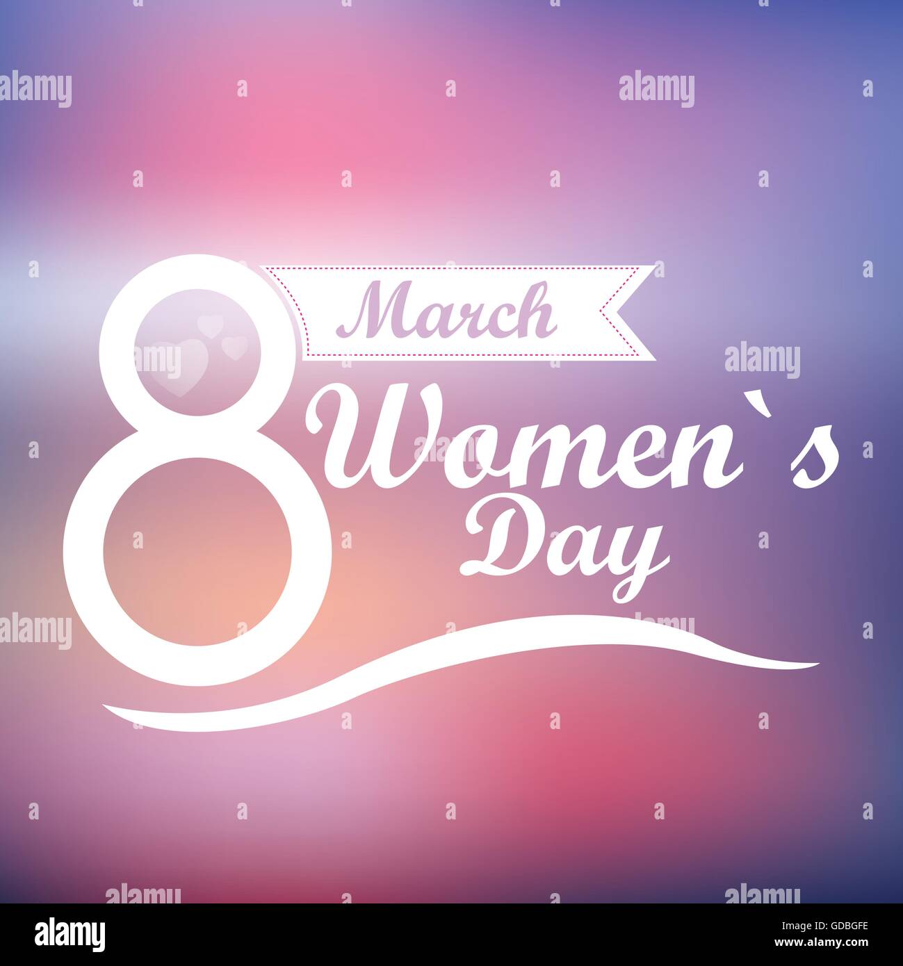 Colored background with text for women's day Stock Vector Image & Art ...