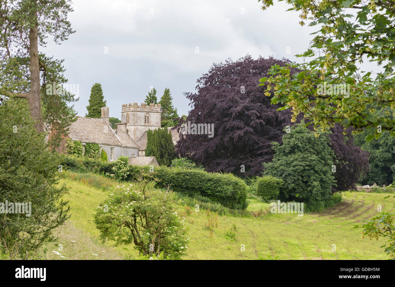 Cotswolds Countryside Miserden High Resolution Stock Photography and ...