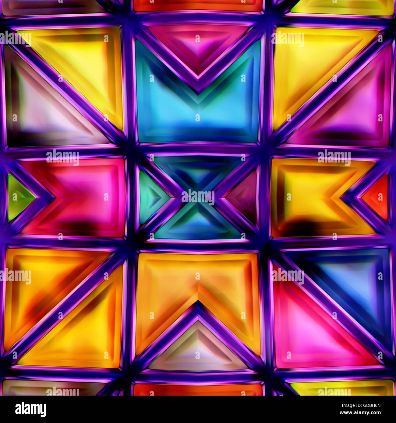 Seamless texture abstract shiny colorful background 3D illustration ...