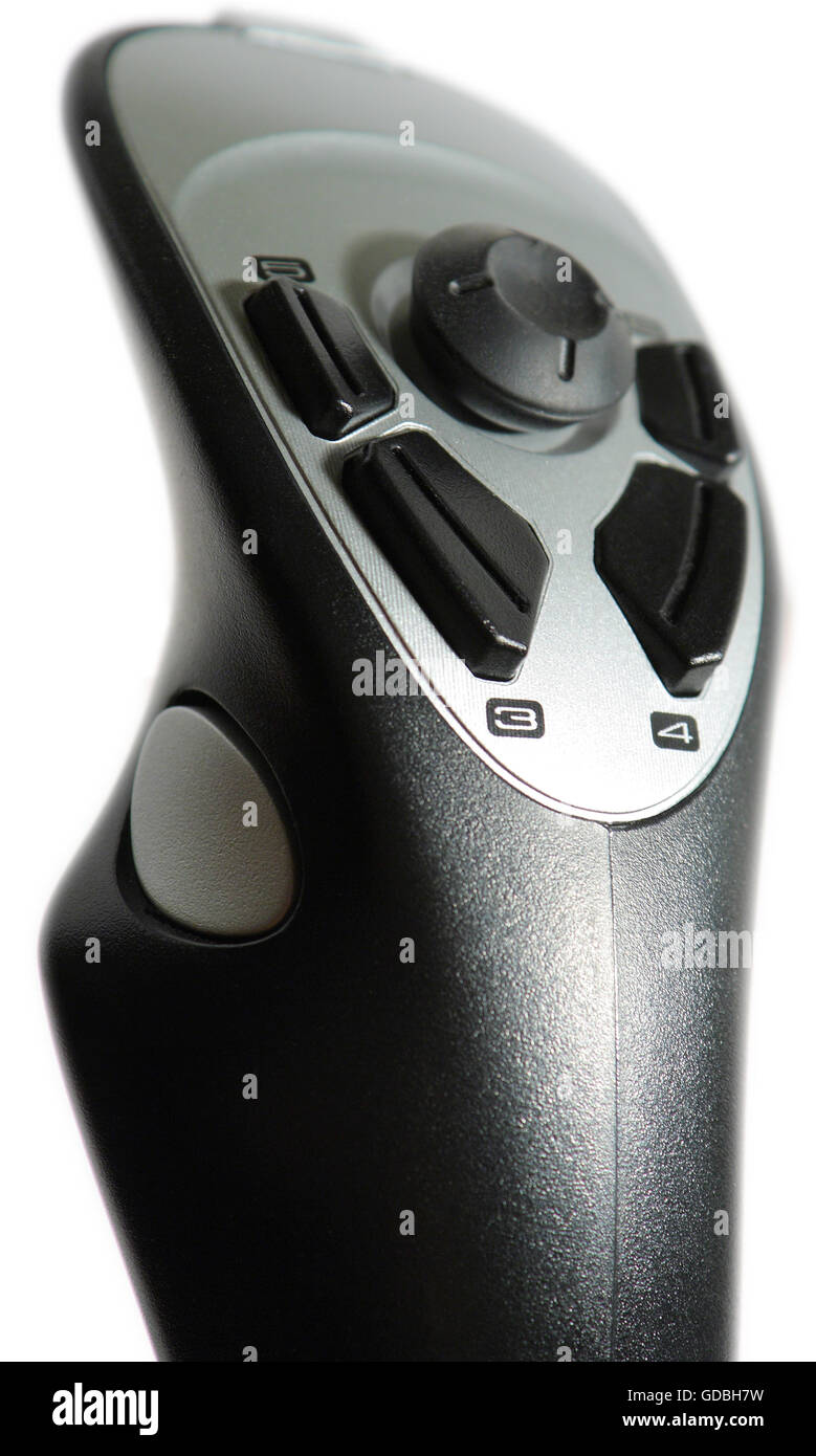 Joystick computer hi-res stock photography and images - Alamy