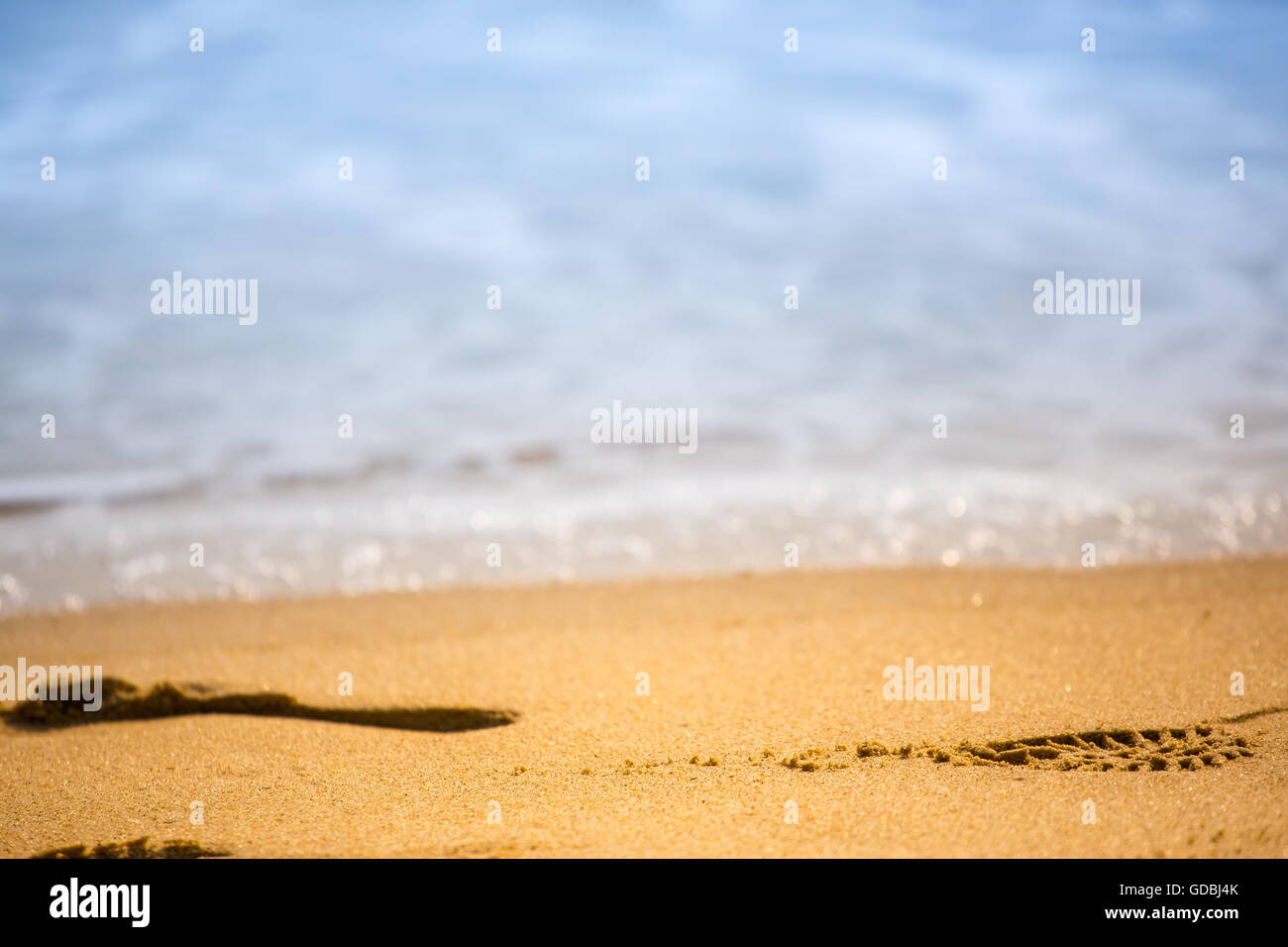 Reflection on beach hi-res stock photography and images - Alamy