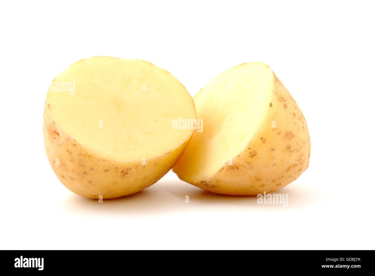 Heap of potato isolated on the white background Stock Photo - Alamy