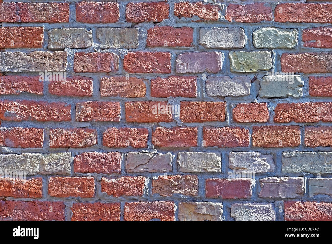 An old red brick wall Stock Photo - Alamy