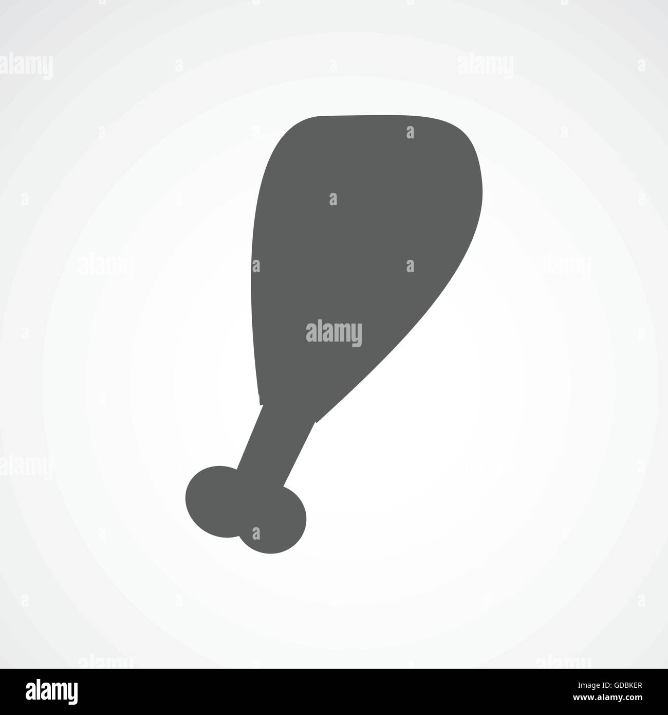 Silhouette of meat icon Stock Vector Image & Art - Alamy