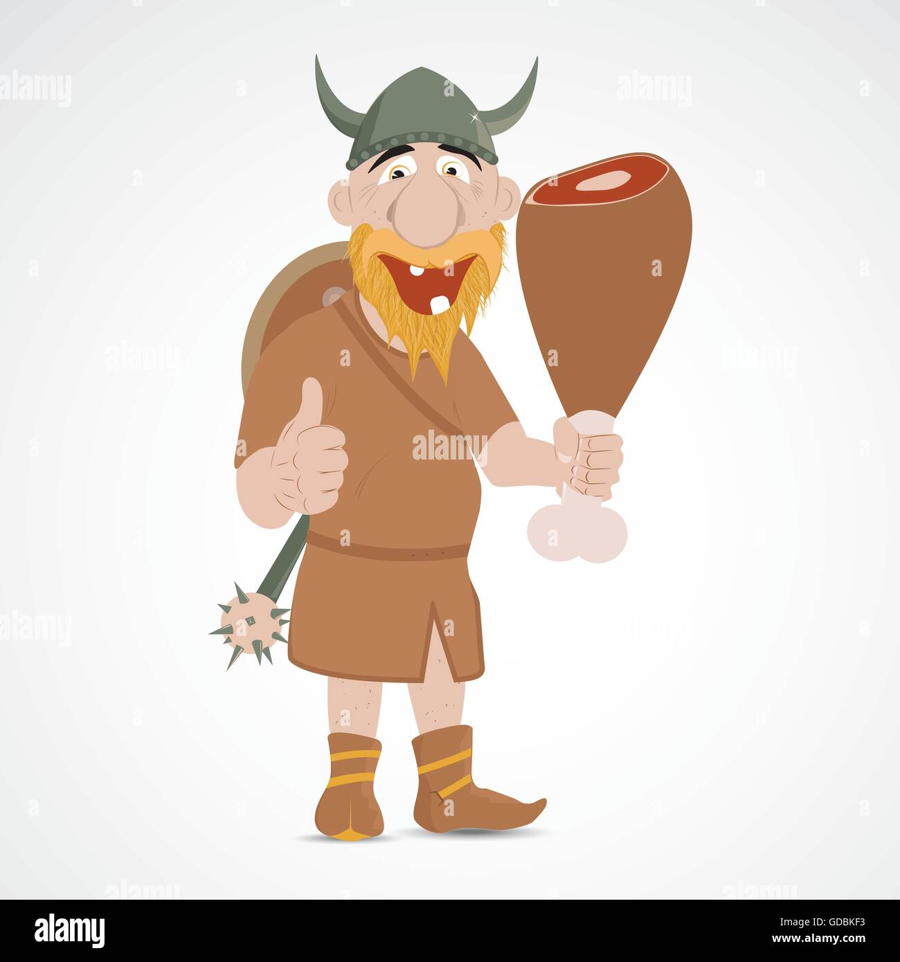 Funny cartoon viking Stock Vector Image & Art - Alamy