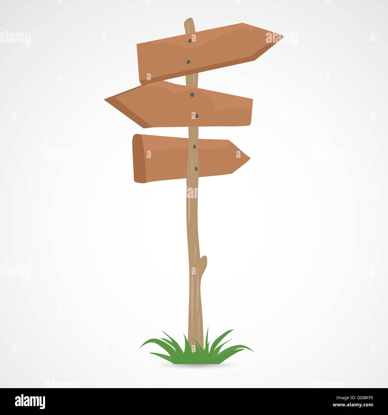 Wooden road sign Stock Vector Image & Art - Alamy