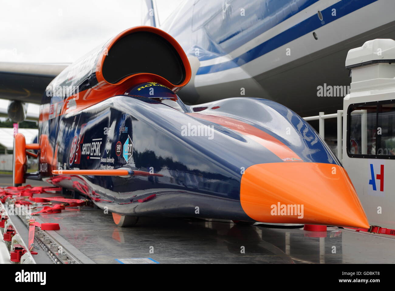 Bloodhound ssc hi-res stock photography and images - Alamy