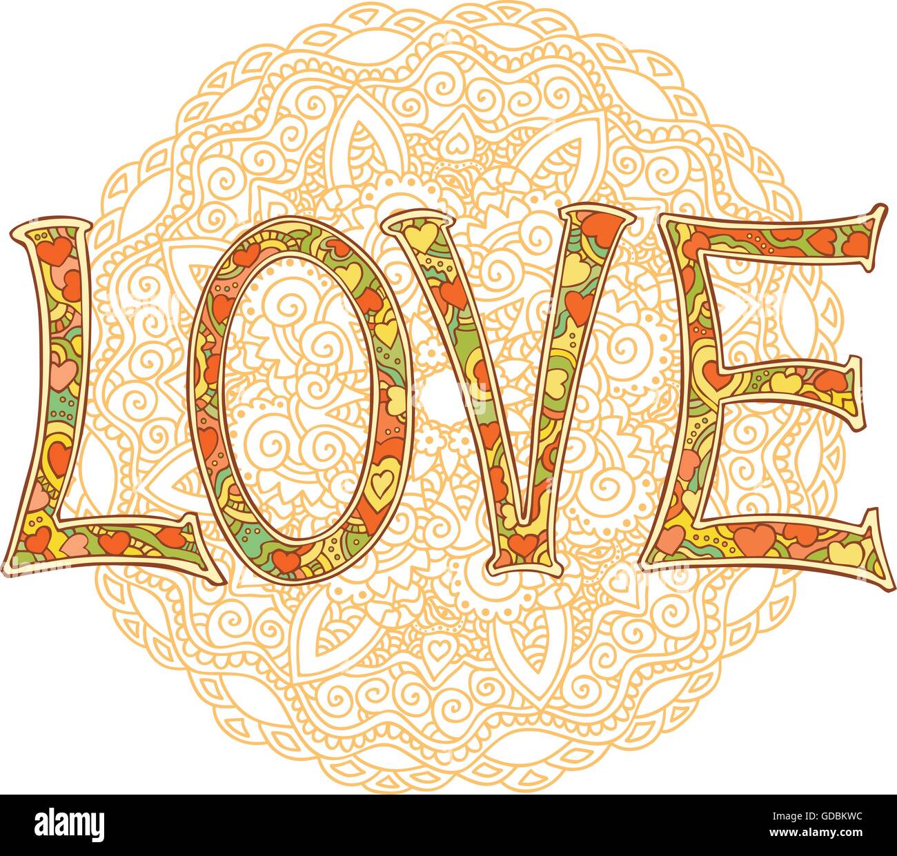 Zentangle font hi-res stock photography and images - Alamy