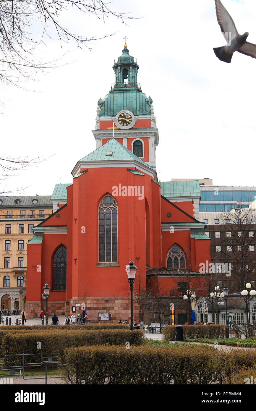 Jacob Church, Stockholm, Sweden Stock Photo - Alamy