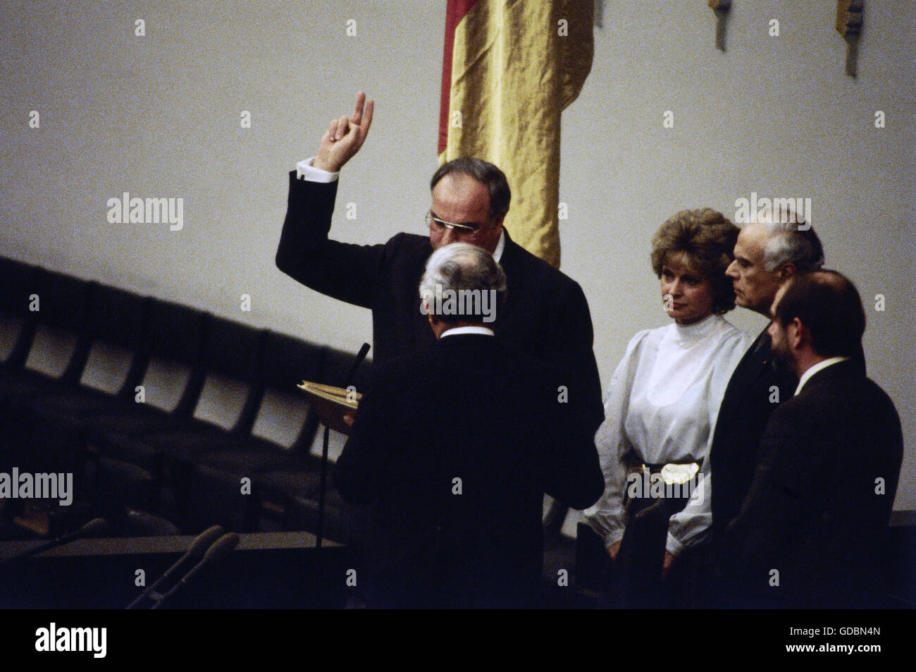 Kohl, Helmut, * 3.4.1930, German politician (CDU), Federal Chancellor 4 ...