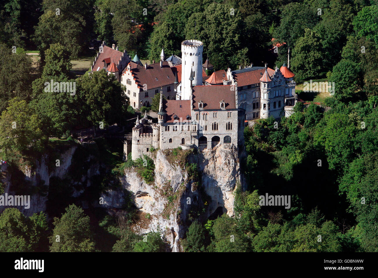 Castle Lichtenstein, Baden Wurttemberg, Germany Stock Photo - Alamy