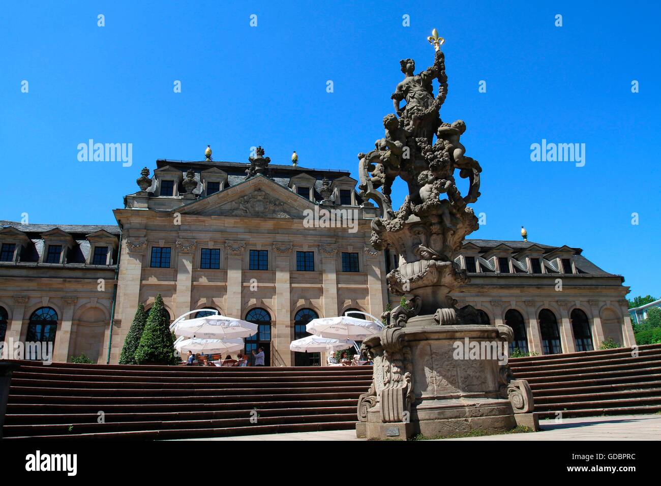 City castle Orangerie, Fulda, Hessen, Germany Stock Photo - Alamy