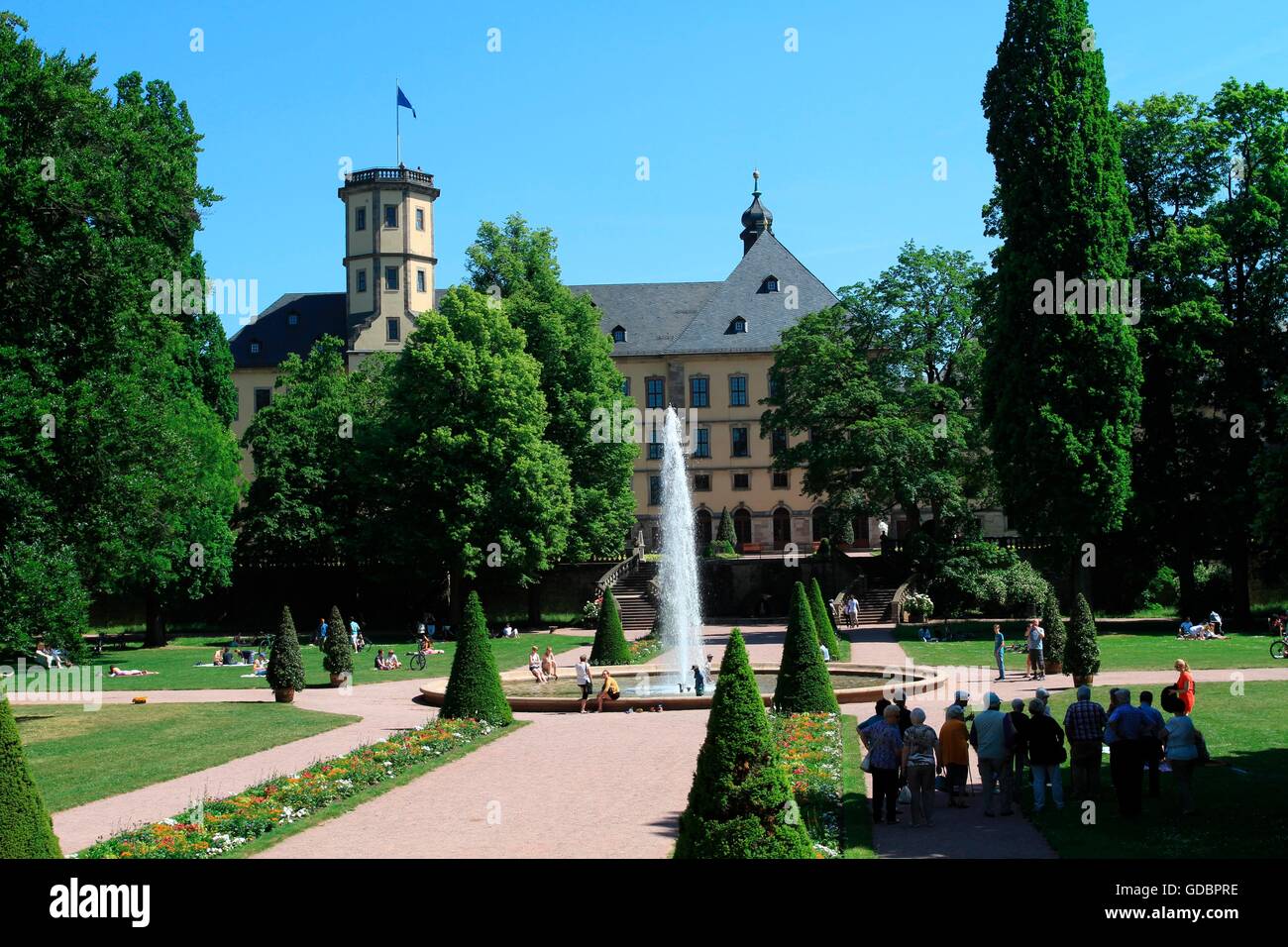 City castle, Fulda, Hessen, Germany Stock Photo - Alamy