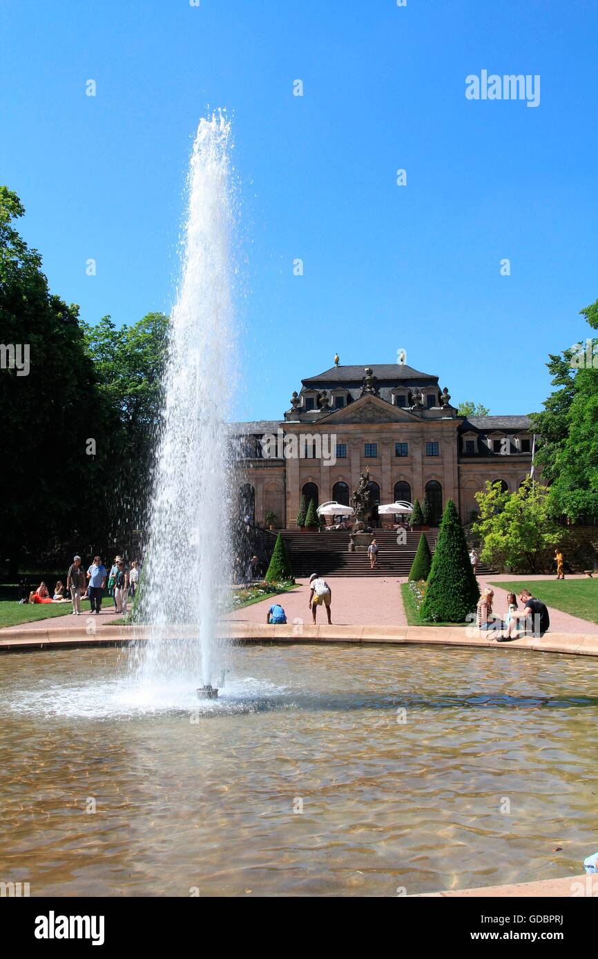 City castle, Fulda, Hessen, Germany Stock Photo - Alamy