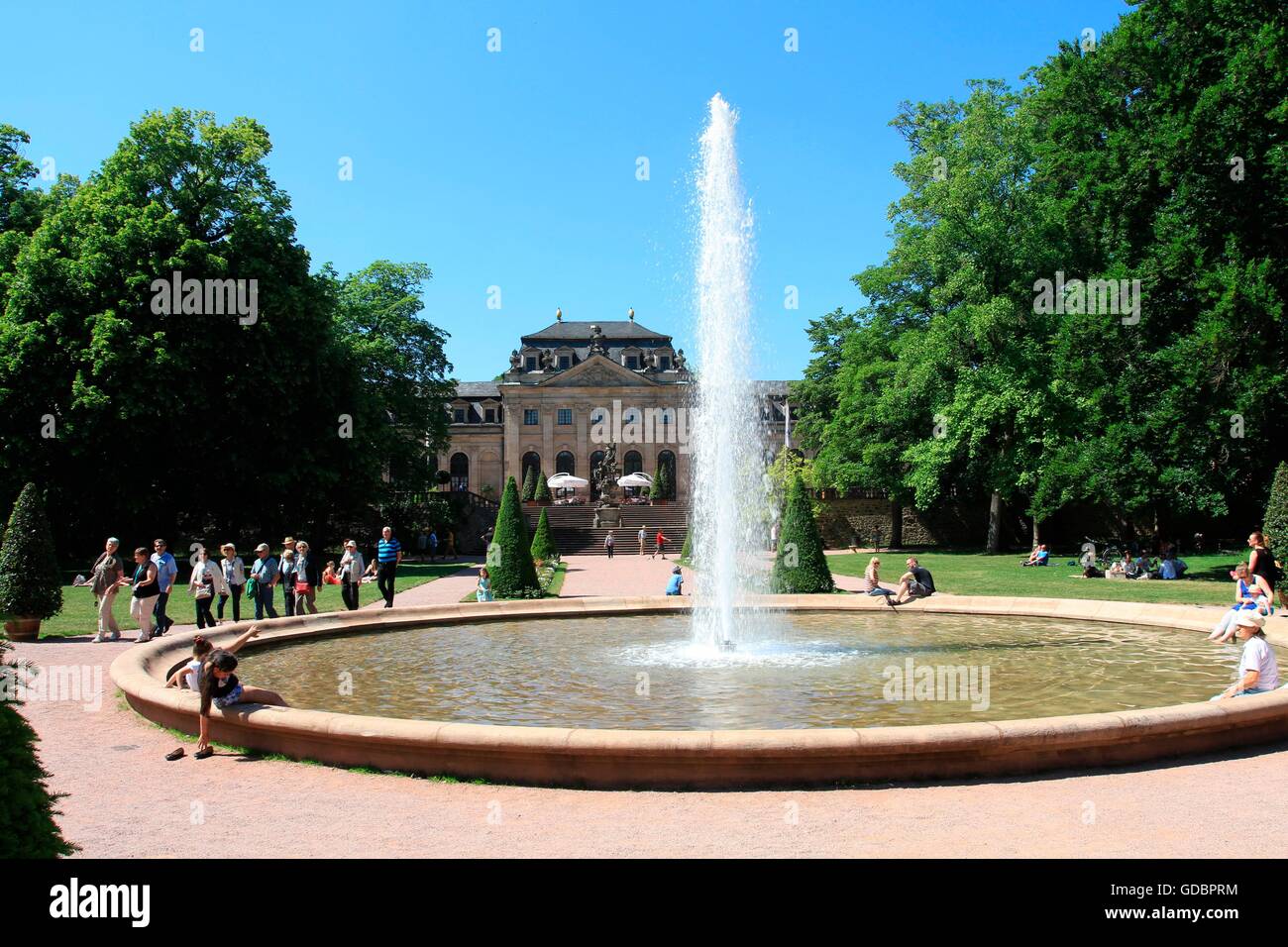 City castle, Fulda, Hessen, Germany Stock Photo - Alamy
