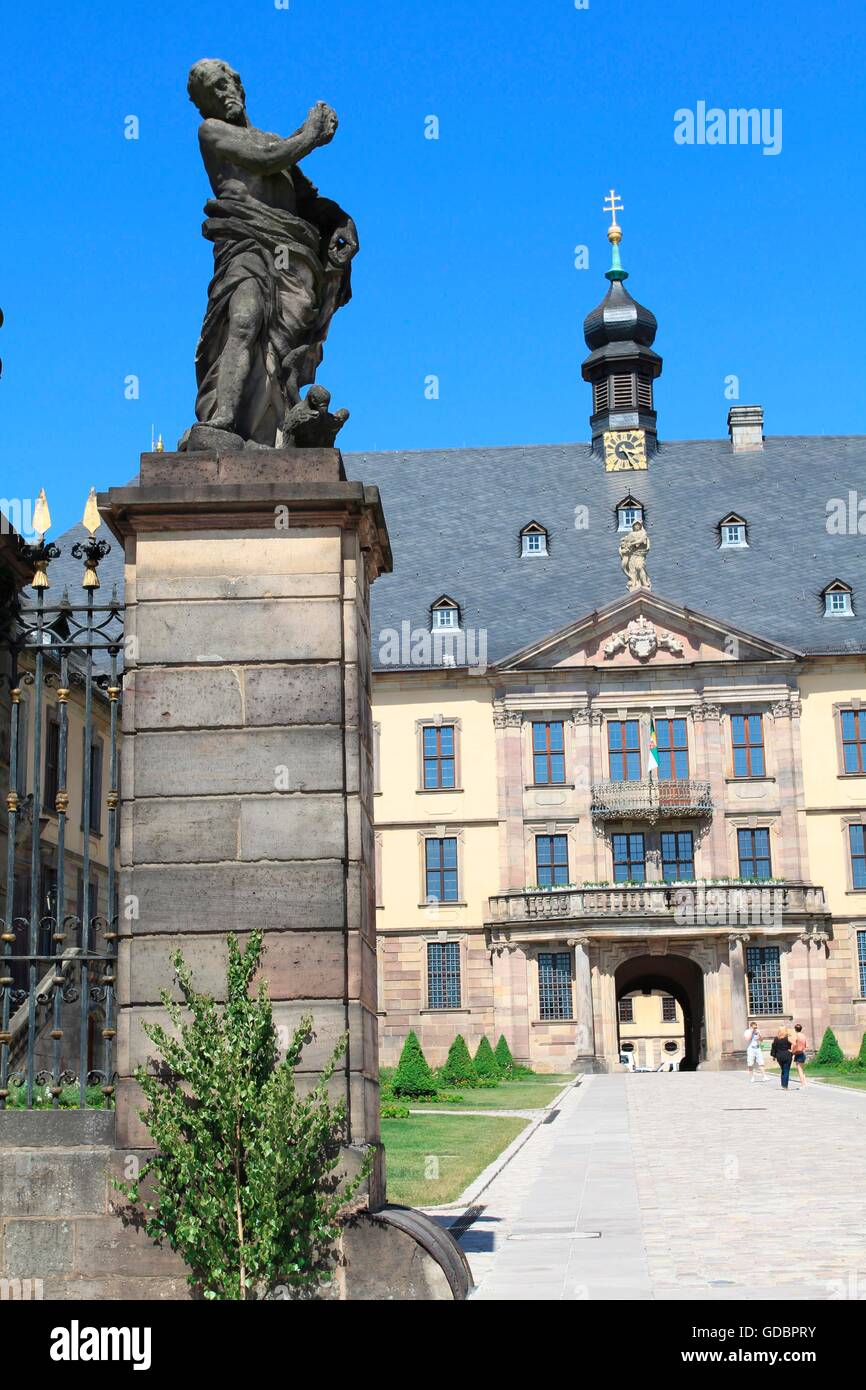City castle, Fulda, Hessen, Germany Stock Photo - Alamy