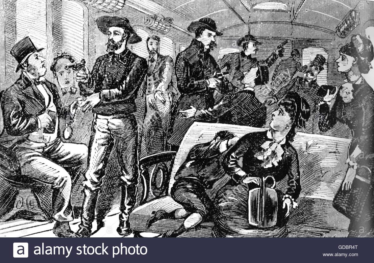 Jesse James Outlaw Gang High Resolution Stock Photography and Images ...