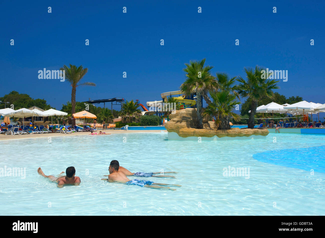 Splash and Fun Theme Park, Malta Stock Photo - Alamy