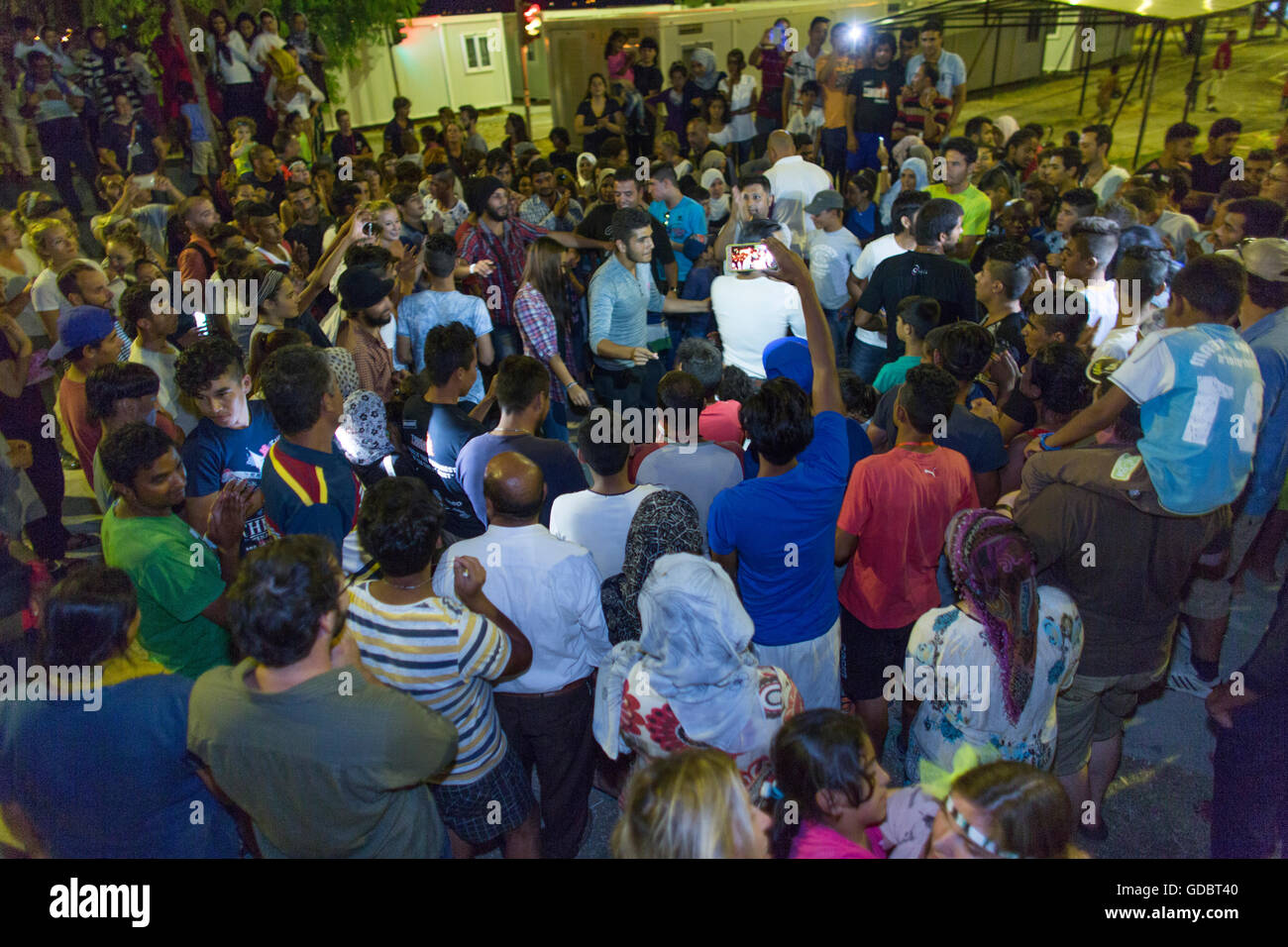 Syrian, Iraqi and Afghan refugees celebrate Eid, the end of Ramadan in ...