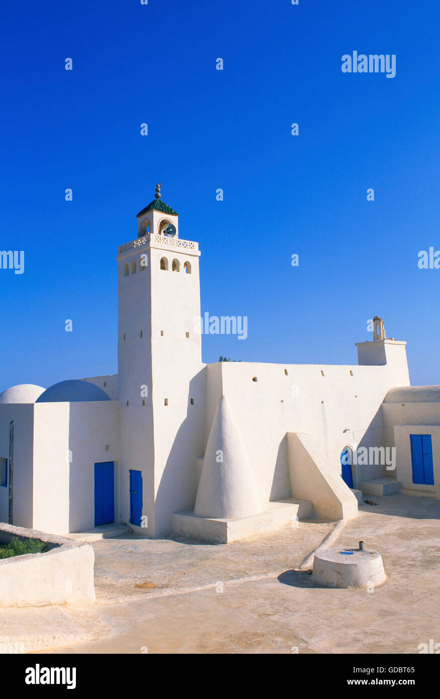 Mosque in Midoun, Djerba Island, Tunisia Stock Photo - Alamy