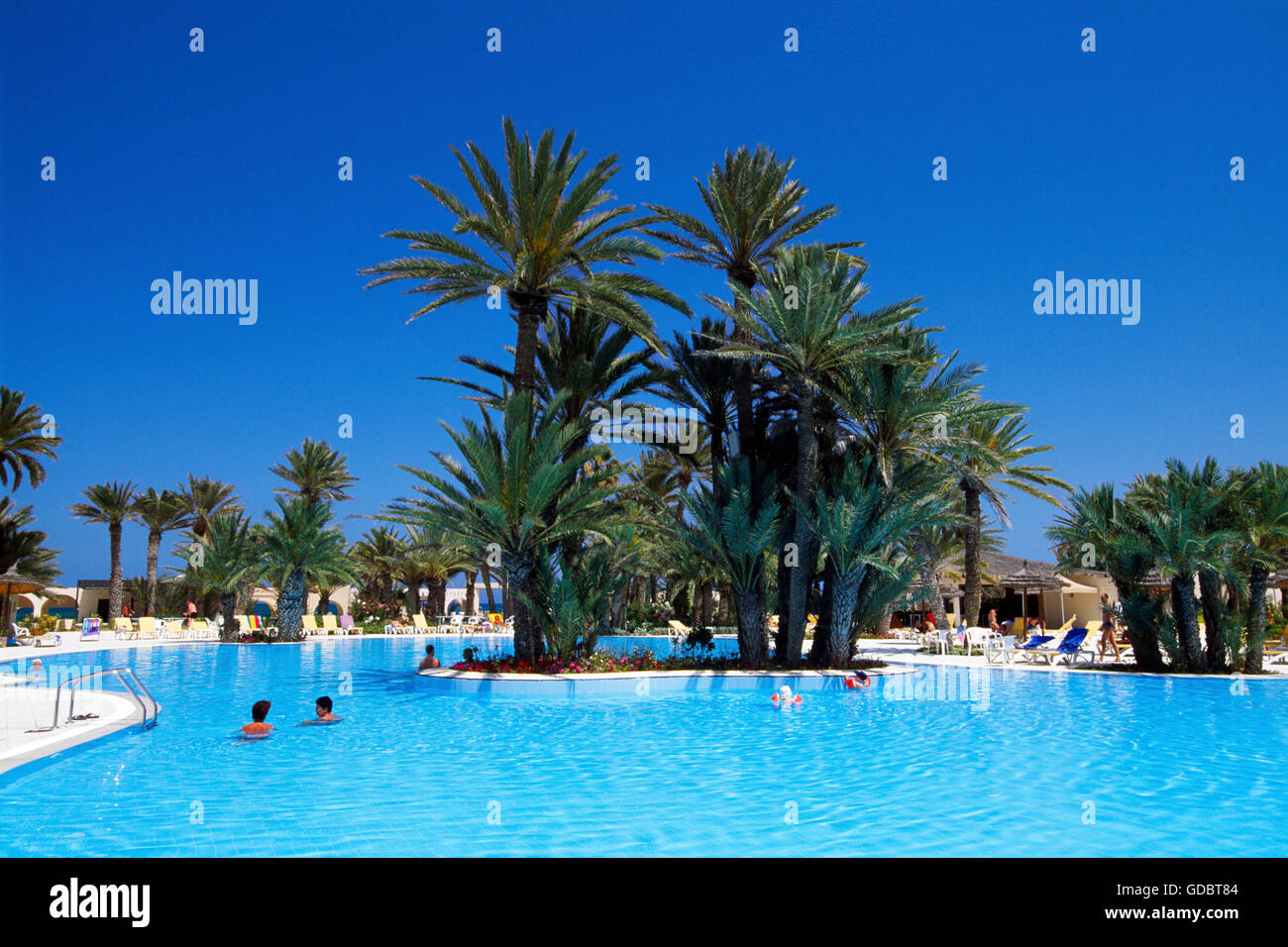 Hotel Zita Resort, Oasis Zarzis, Djerba Island, Tunisia Stock Photo - Alamy