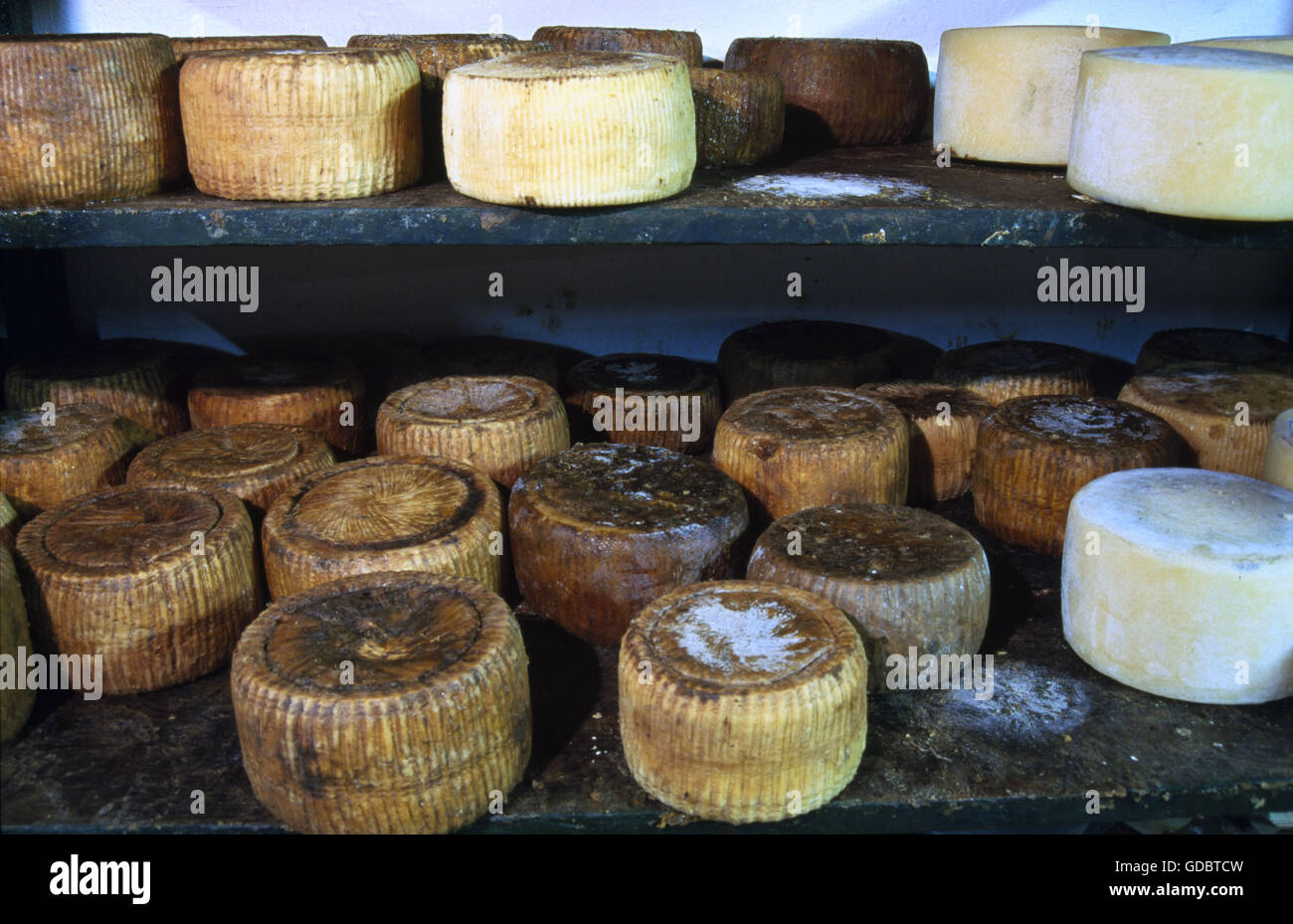 Cheese, Naxos Island, Cyclades, Greece Stock Photo - Alamy