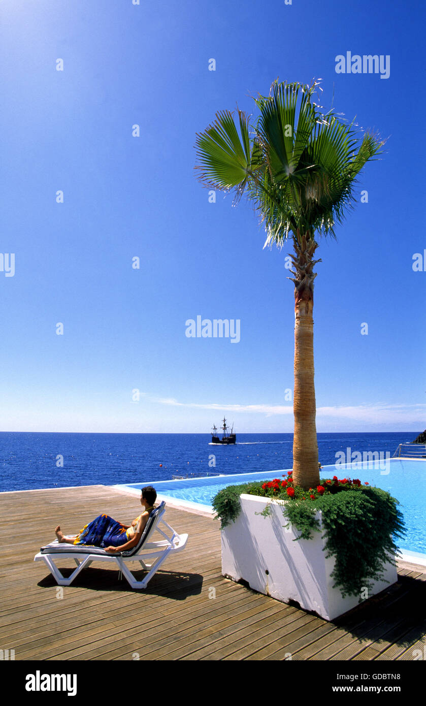 Hotel CS Atlantic Resort, Funchal, Madeira Stock Photo - Alamy