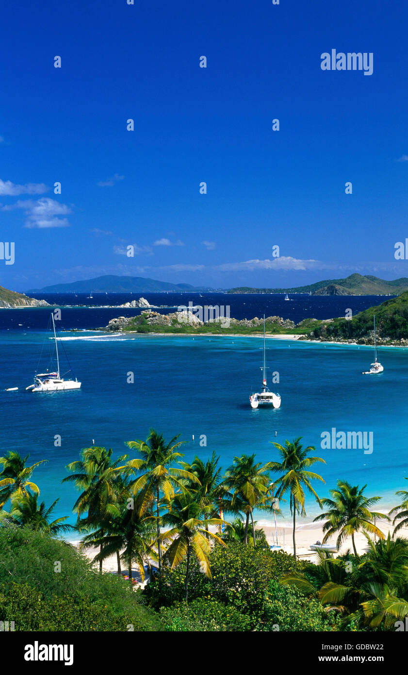 Beach on peter island british hi-res stock photography and images - Alamy