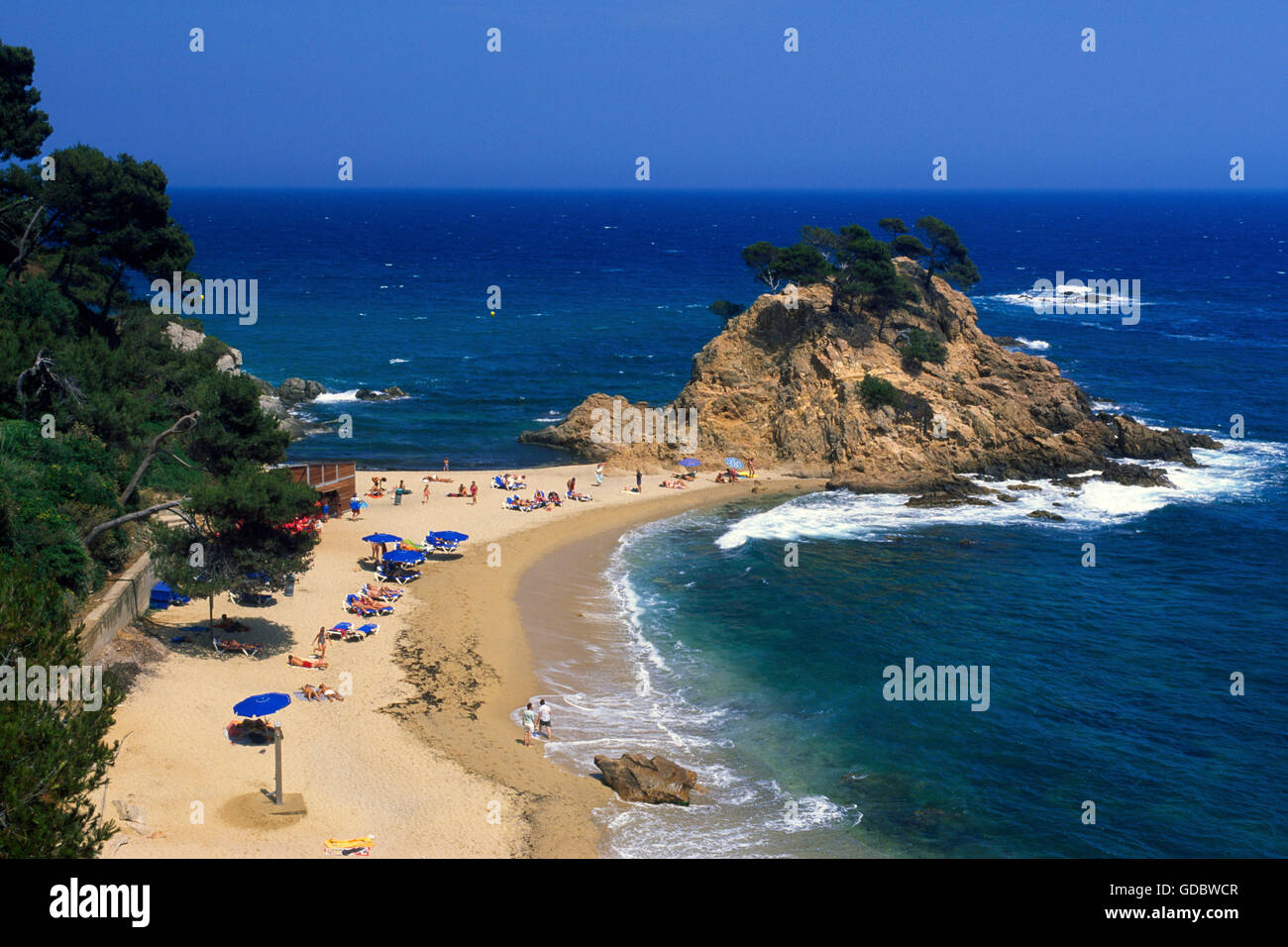 Cap Roig, Costa Brava, Catalonia, Spain Stock Photo - Alamy