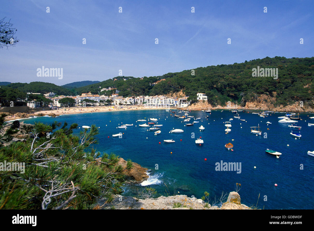 Aiguablava, Costa Brava, Catalonia, Spain Stock Photo - Alamy