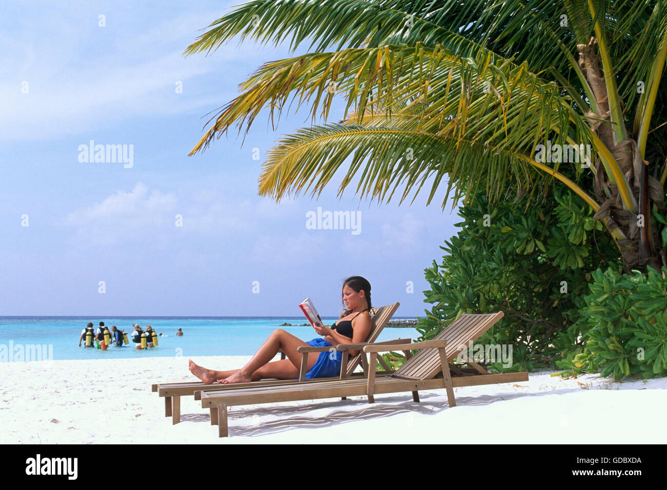 Baros Island, Maldives Stock Photo - Alamy