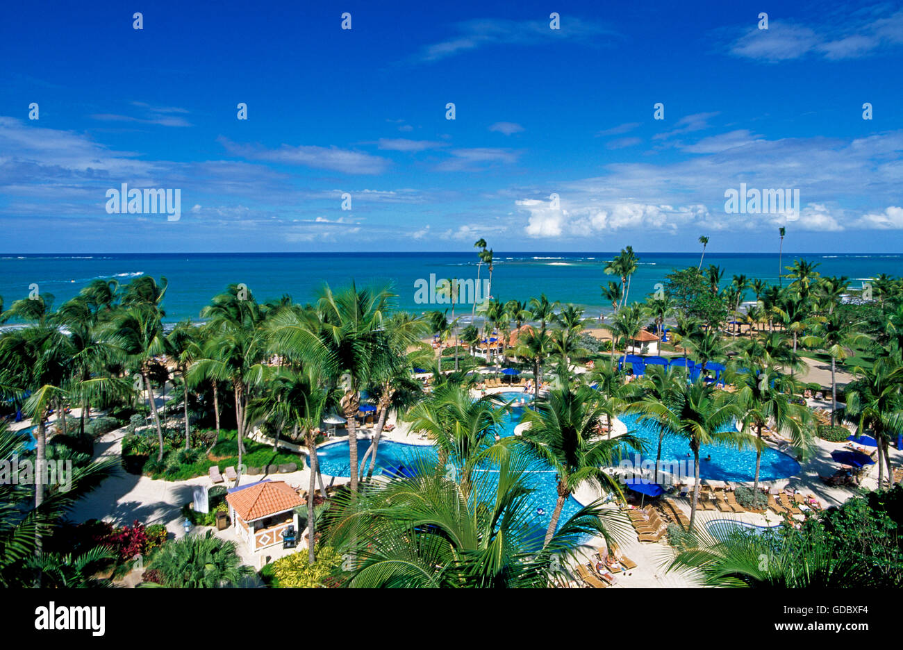 Wyndham Rio Mar Beach Resort, Puerto Rico, Caribbean Stock Photo - Alamy