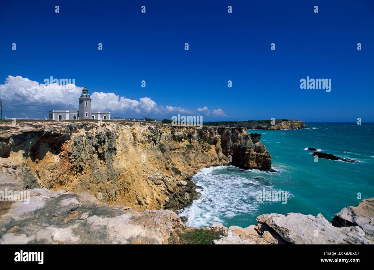 Lighthouse, Cabo Rojo, Puerto Rico, Caribbean Stock Photo - Alamy