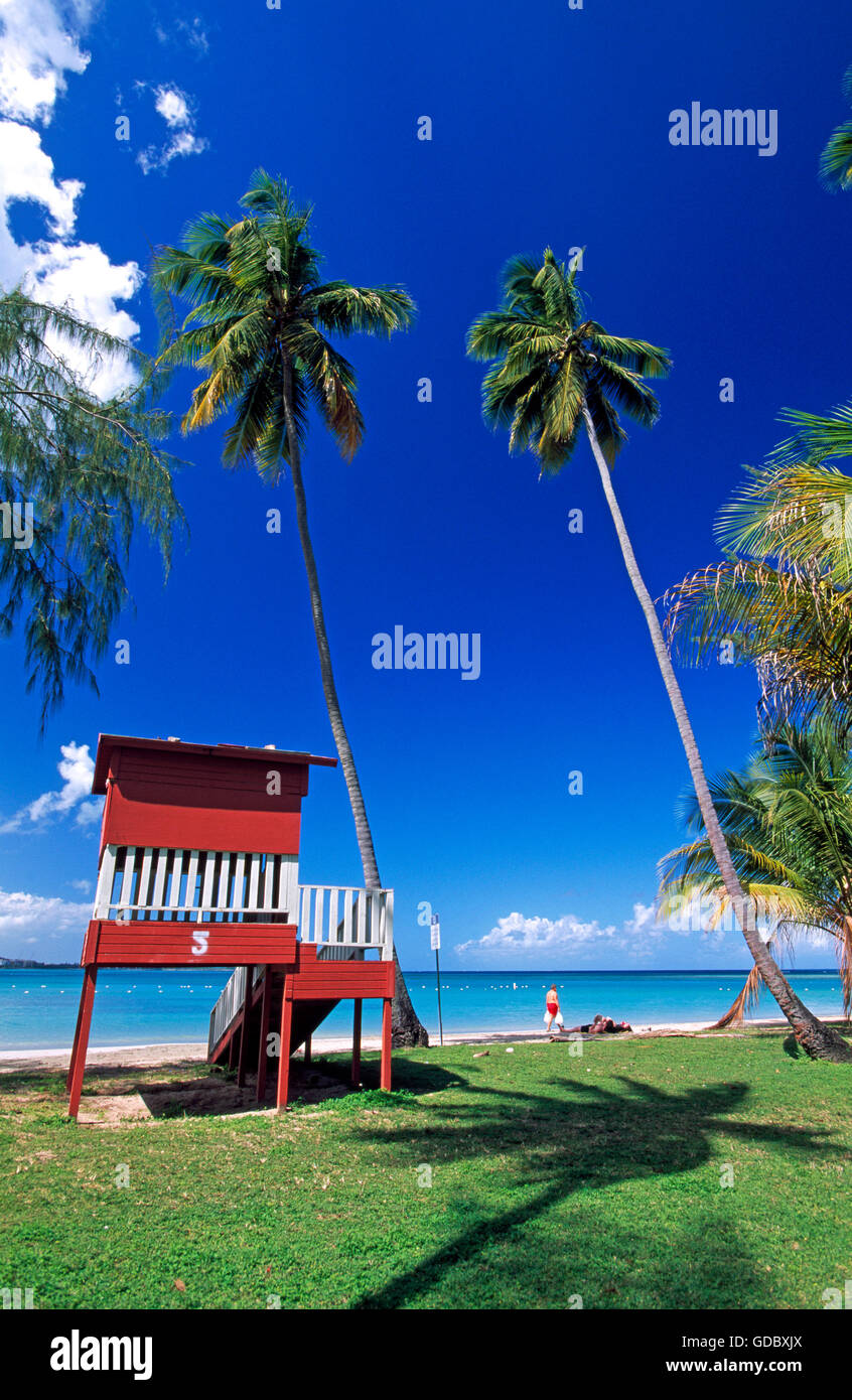 Luquillo Beach, Puerto Rico, Caribbean Stock Photo - Alamy