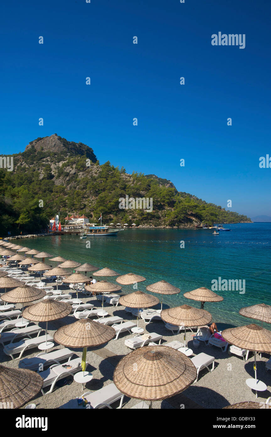 Hillside Club, Fethiye, Turkish Aegean Coast, Turkey Stock Photo - Alamy