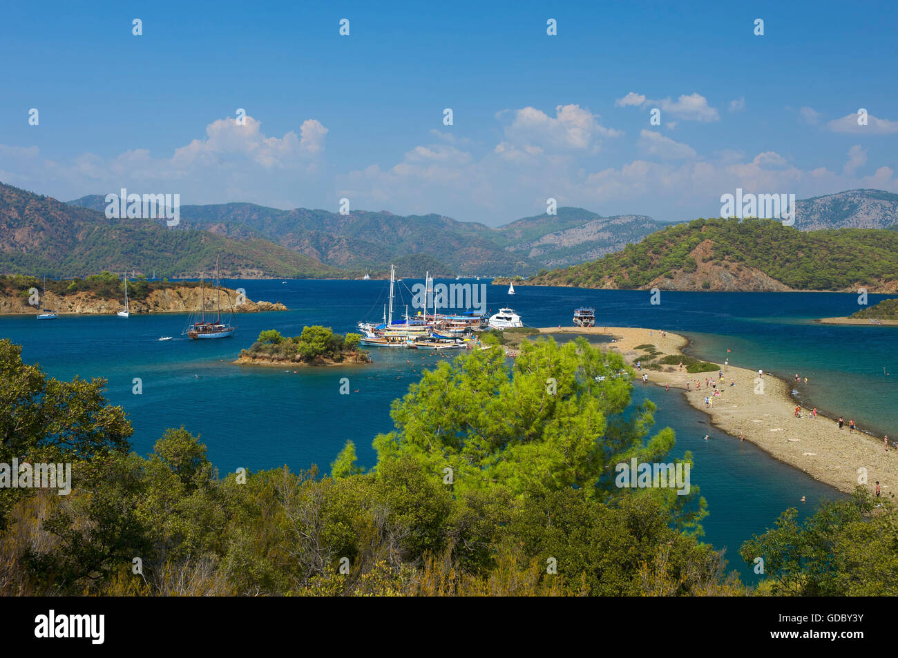 Calis Beach Island, Adlar, 12 Island Tour , Fethiye,Turkish Aegean ...