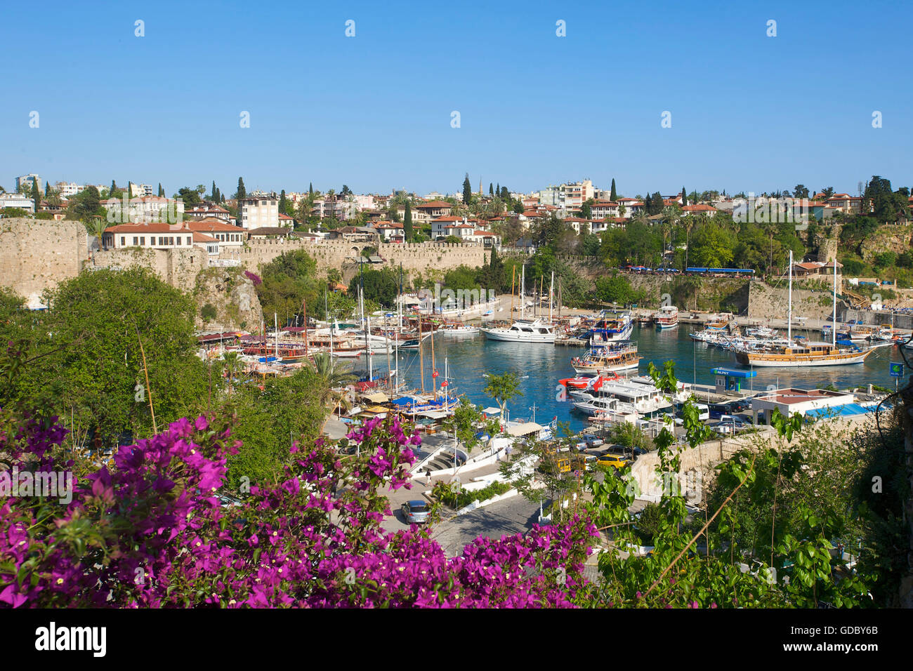 Harbour of Antalya, Turkish Riviera, Turkey Stock Photo - Alamy