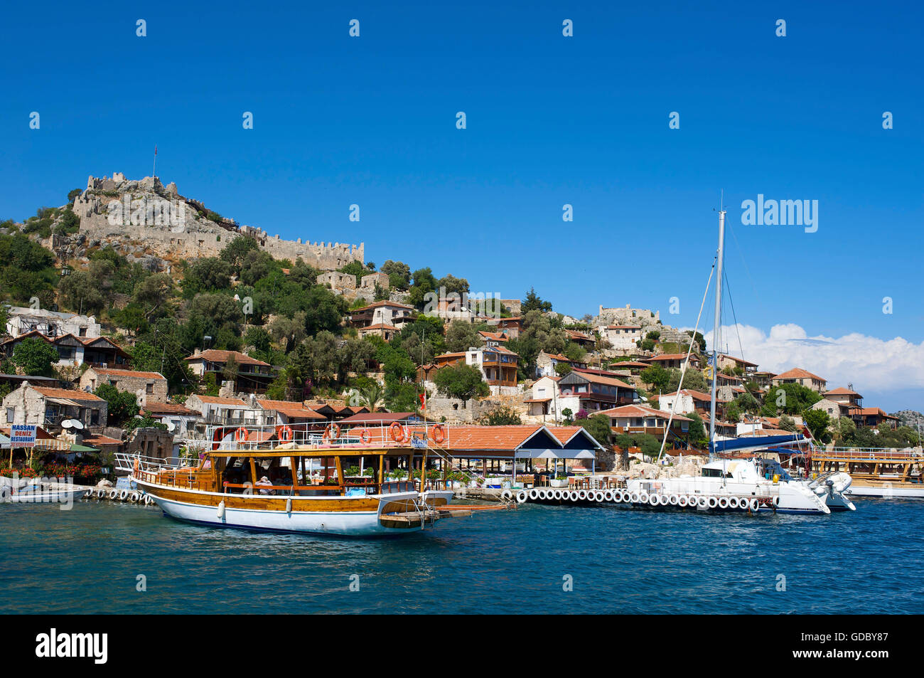 Turkish riviera restaurant hi-res stock photography and images - Alamy