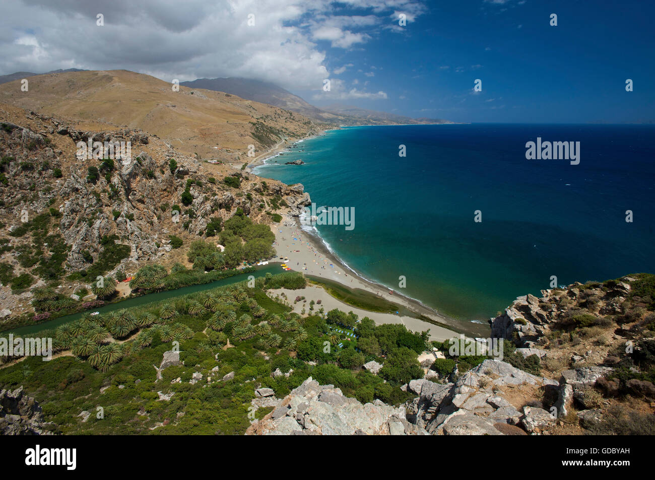 Preveli beach hi-res stock photography and images - Alamy