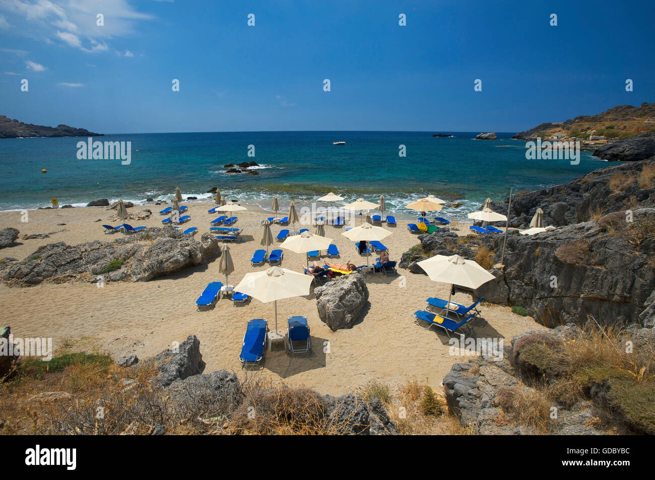 Damnoni beach hi-res stock photography and images - Alamy
