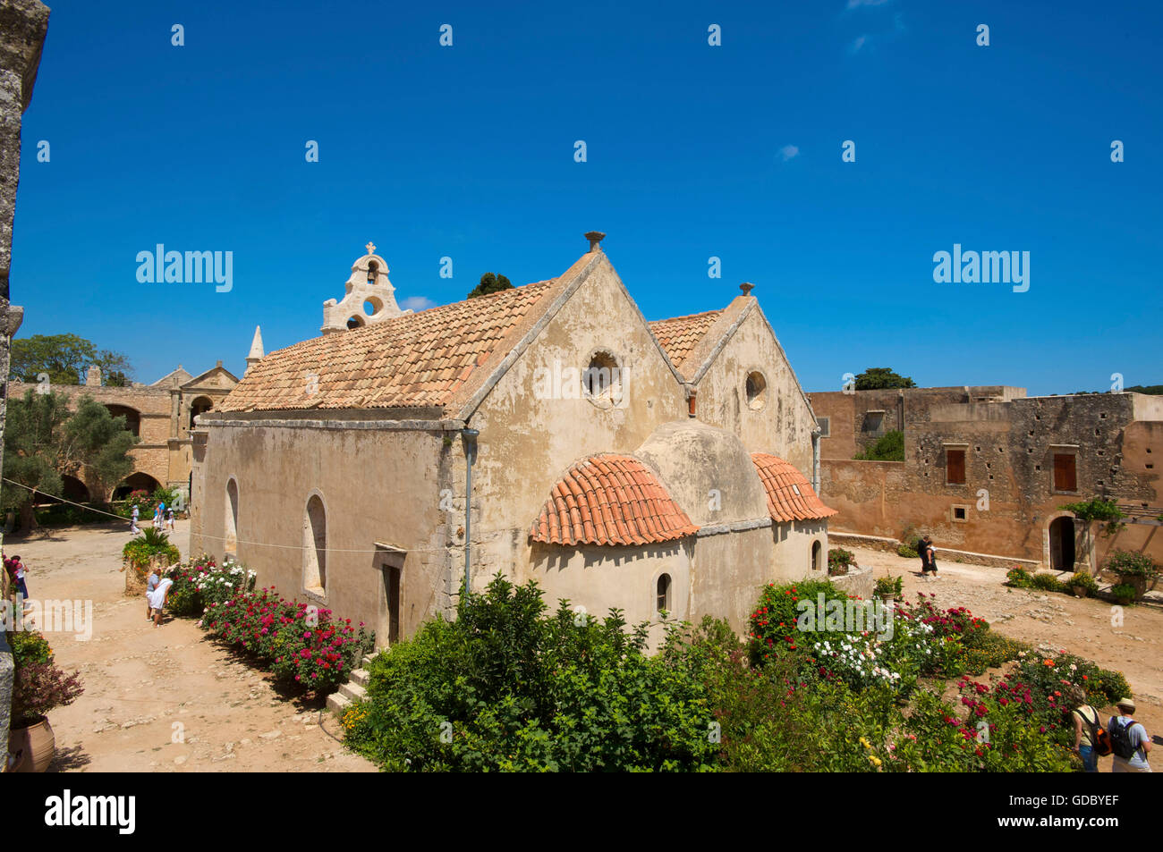 Moni Arkadi Monastery, Crete, Greece Stock Photo - Alamy