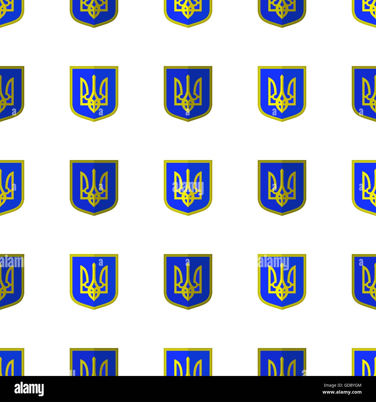 Symbol of Ukraine. Seamless Ukrainian Pattern Stock Vector Image & Art ...
