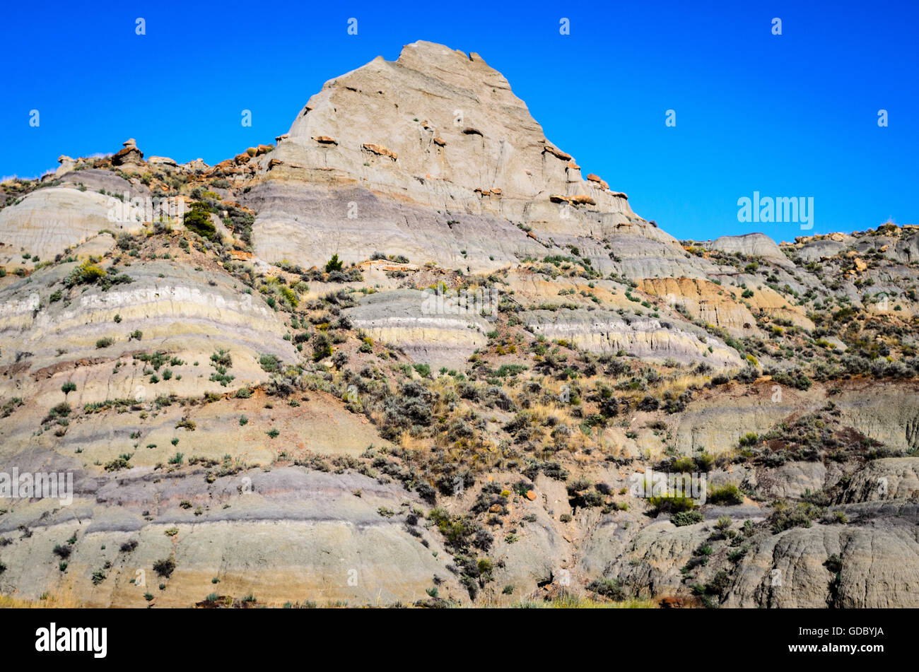 Makoshika State Park Stock Photo - Alamy