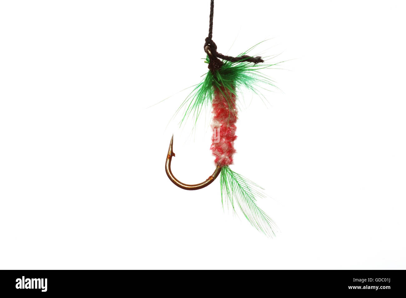 fishhook isolated on white Stock Photo - Alamy