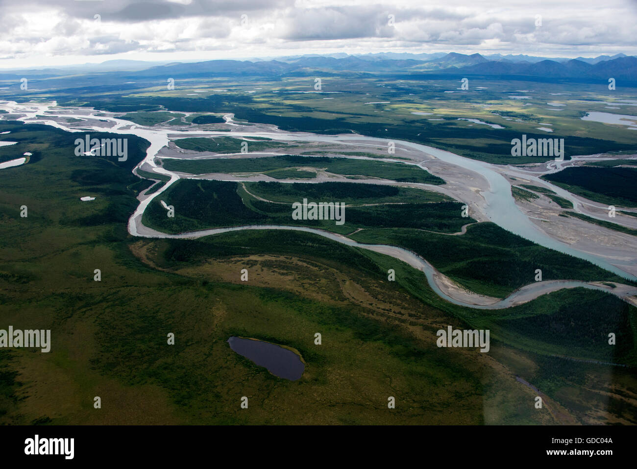 Alaska River Aerial High Resolution Stock Photography and Images - Alamy
