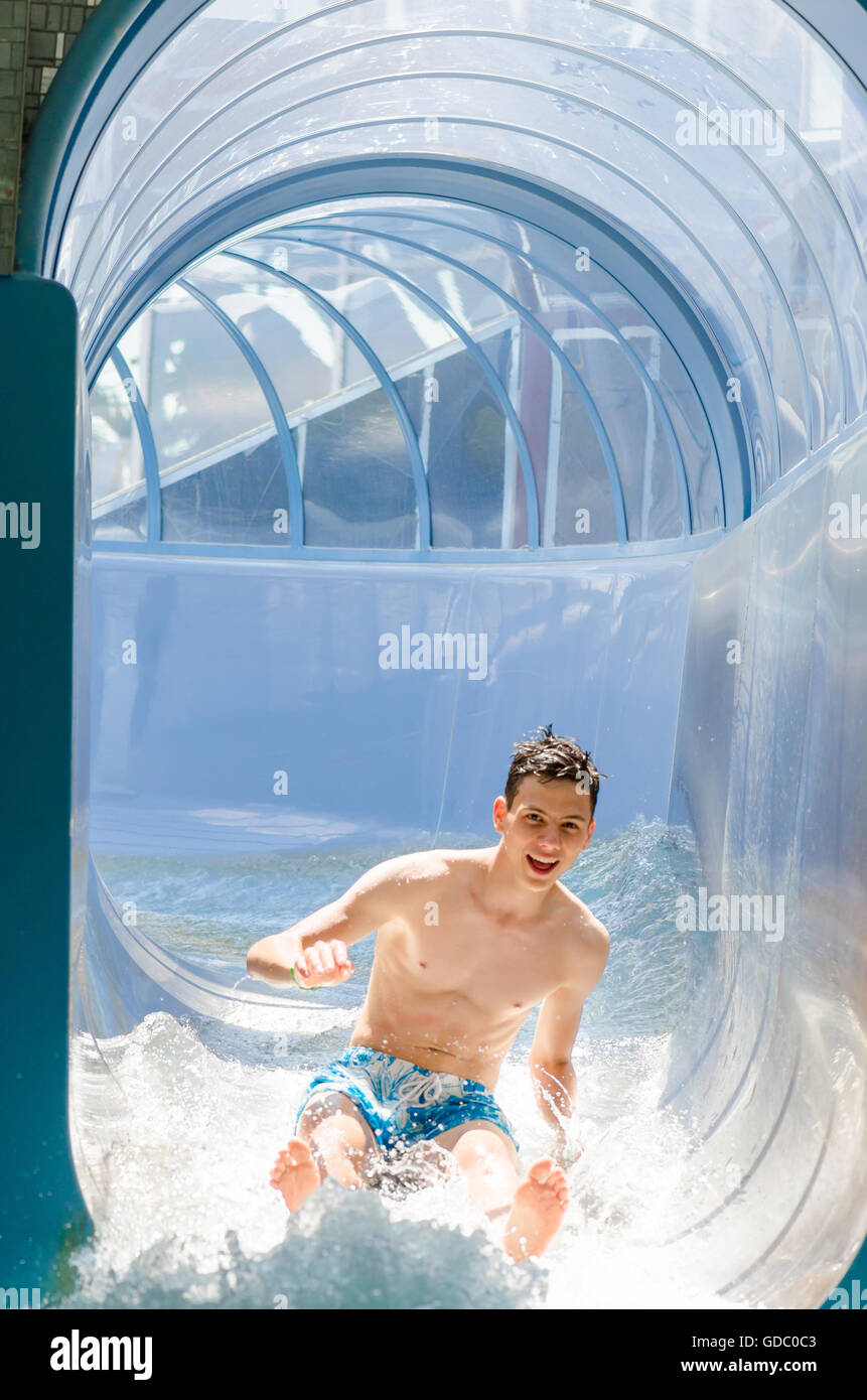 Water Chute Ride High Resolution Stock Photography and Images - Alamy