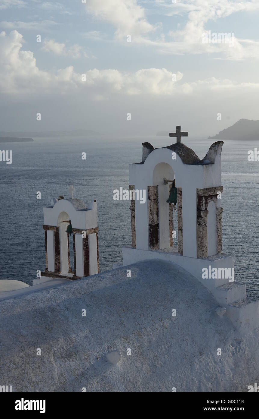 Pictures from villages and the volcano at Santorini Island Cyclades ...