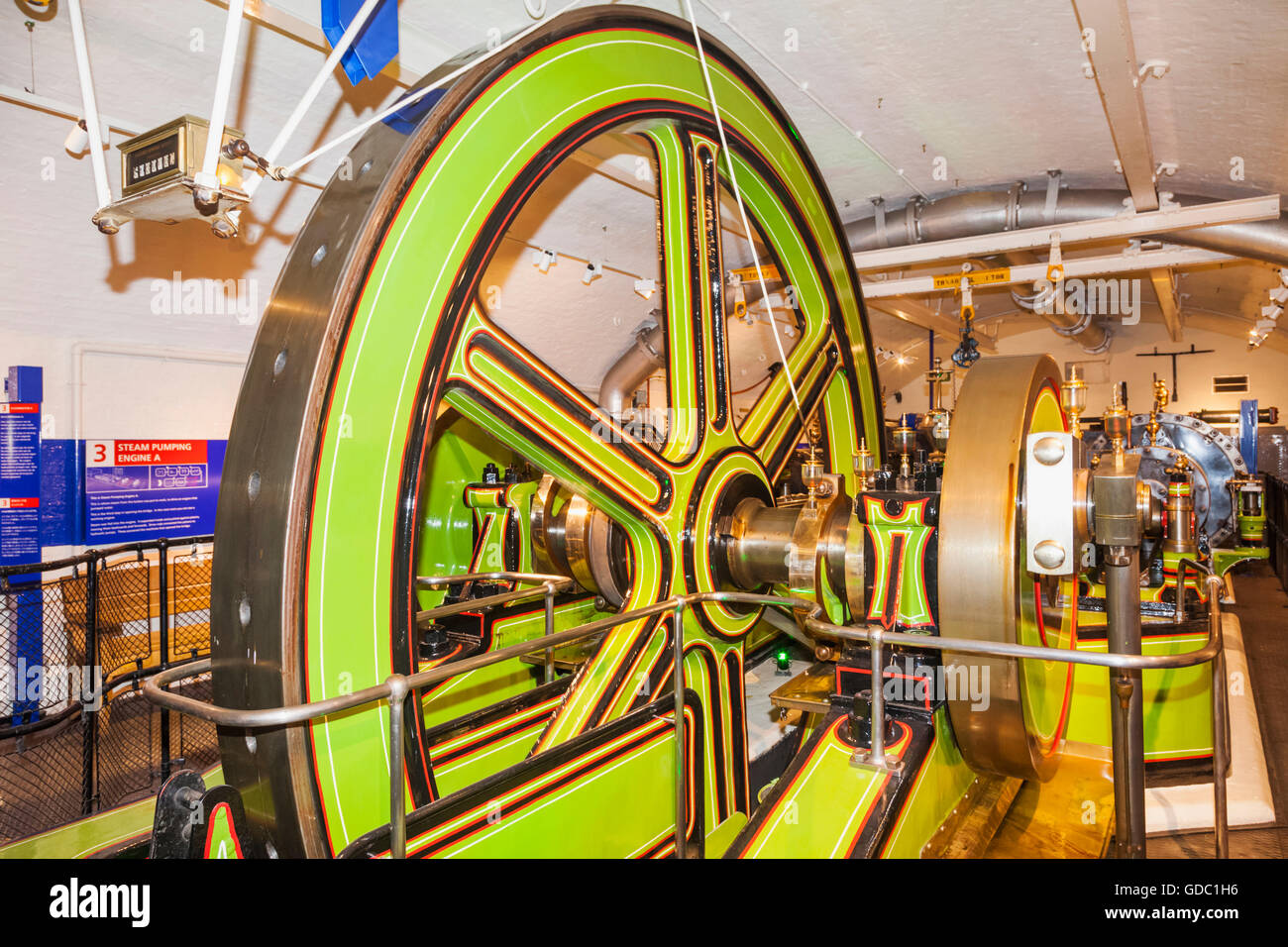 England london tower bridge engine room steam pumping hi-res stock ...